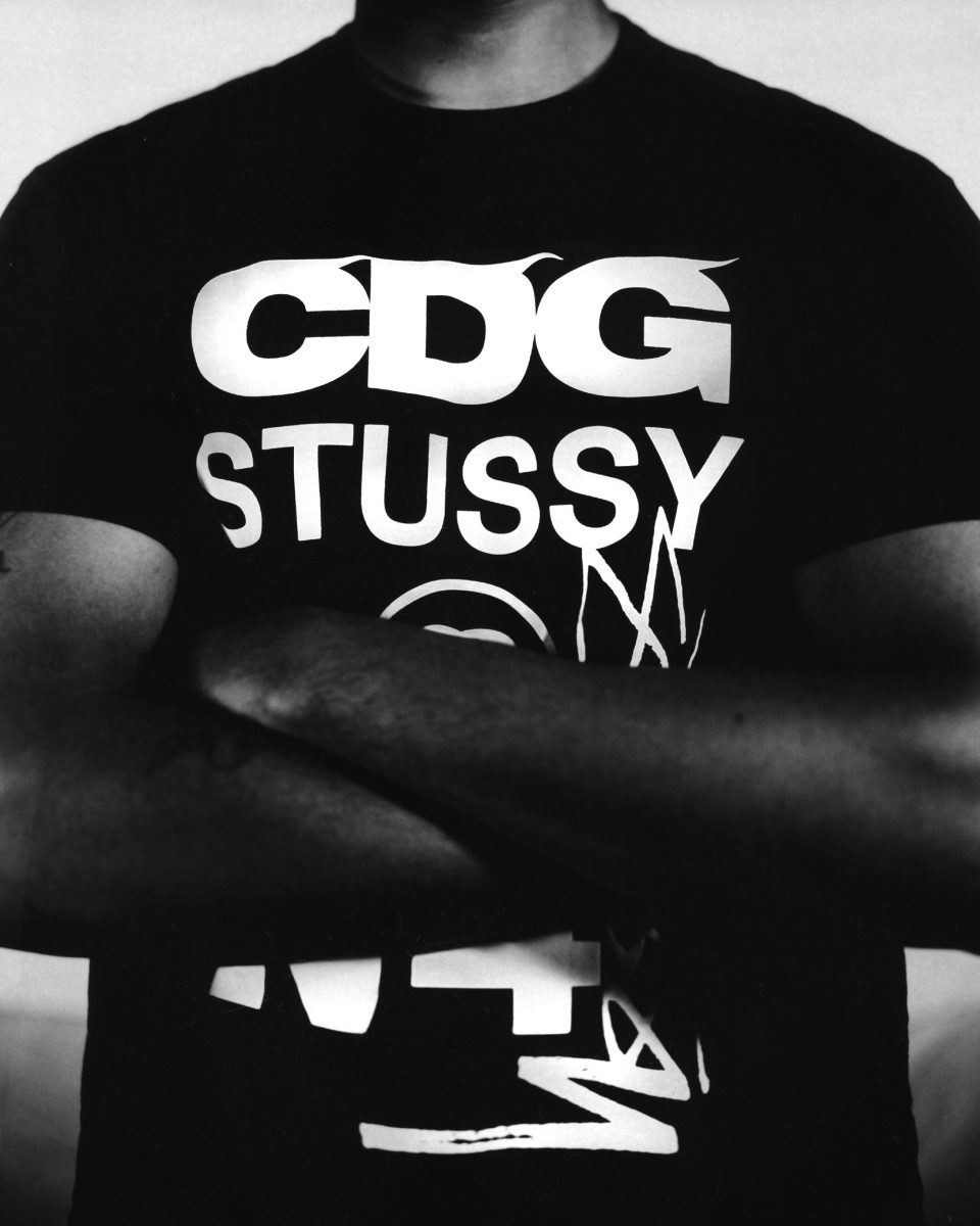 Stussy x CDG photographed by Mark Lebon and creative direction by ...