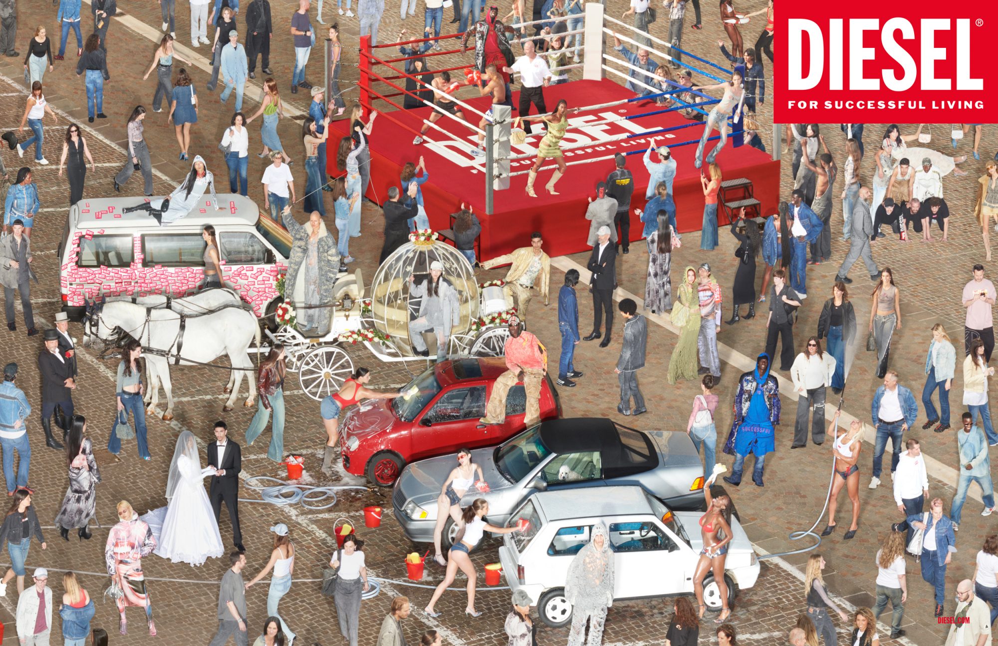 Johnny Dufort Photographs Diesel AW23 Campaign – News – DoBeDo Represents