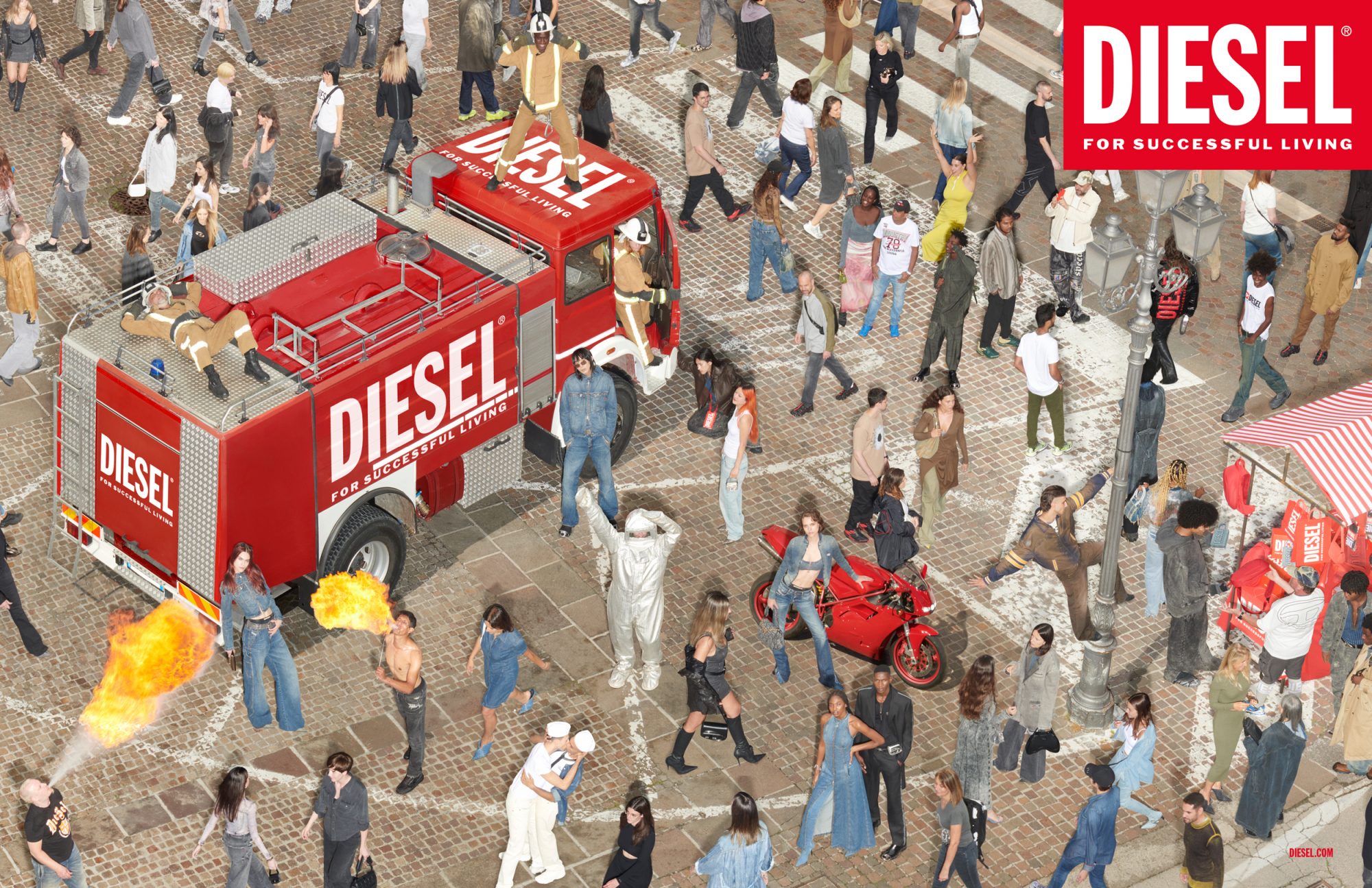 Johnny Dufort Photographs Diesel AW23 Campaign – News – DoBeDo Represents