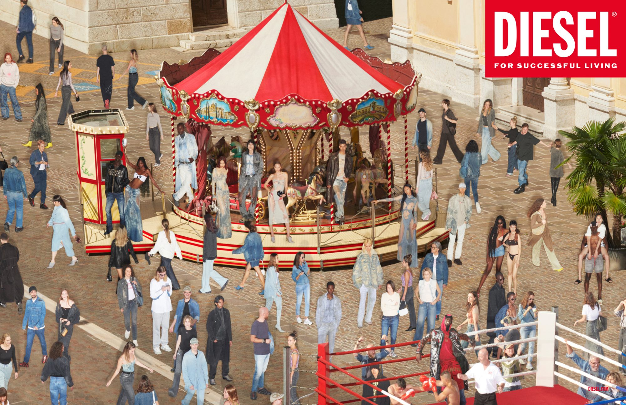 Johnny Dufort Photographs Diesel AW23 Campaign – News – DoBeDo Represents