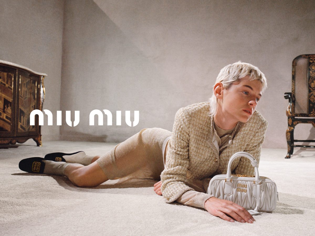 Miu Miu Holiday Campaign 2023, Creative Direction by Edward Quarmby ...