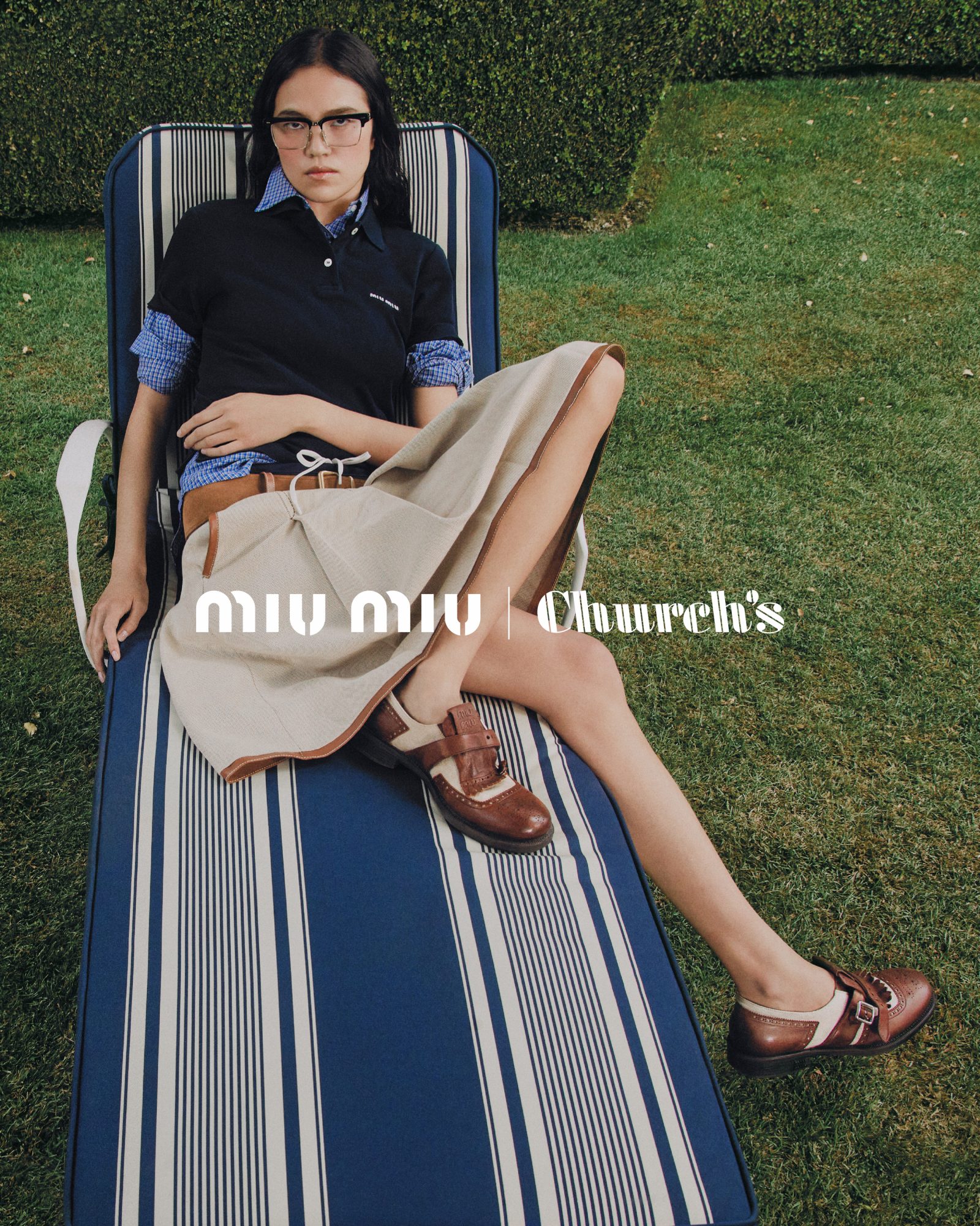 MIU MIU X CHURCHS SS24 CAMPAIGN, CREATIVE DIRECTION BY EDWARD QUARMBY ...