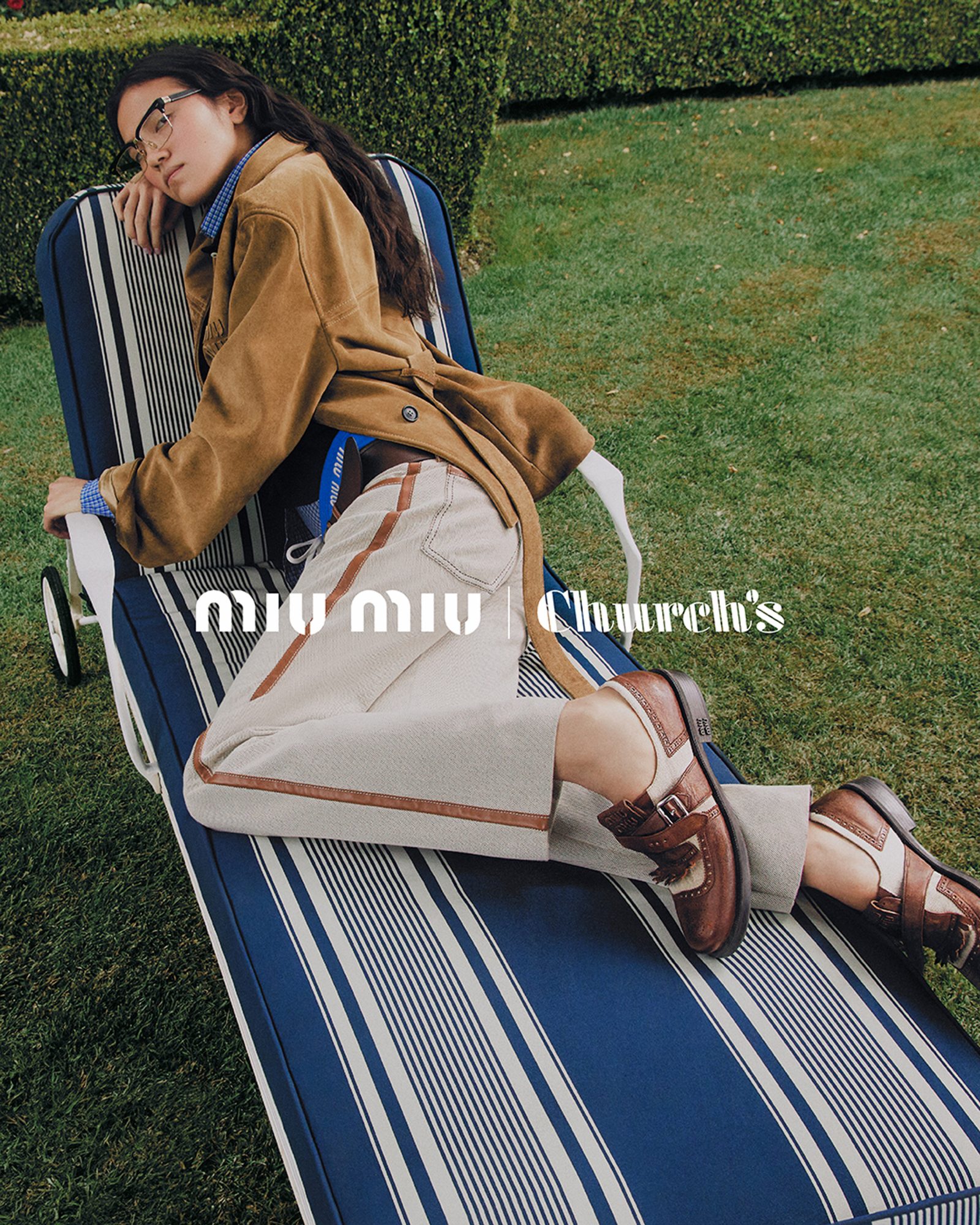 MIU MIU X CHURCHS SS24 CAMPAIGN, CREATIVE DIRECTION BY EDWARD QUARMBY ...