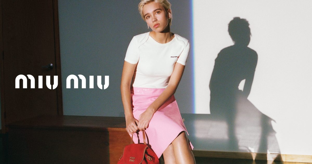 Miu Miu SS25 Campaign, Creative Direction by Edward Quarmby – News ...