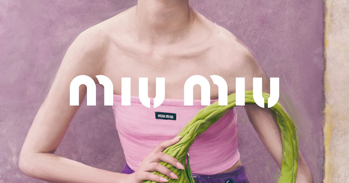 Miu Miu Leathergoods Campaign 2025, Creative Direction by Edward ...